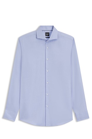 Slim fit srajca iz bombažne mešanice | BOSS | emporium.si