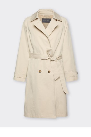 Trenčkot iz raztegljivega bombažnega gabardena | ELENA MIRO | emporium.si