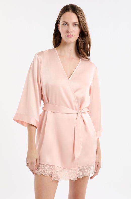 Desire satenasta jutranja halja s čipko | ETAM | emporium.si