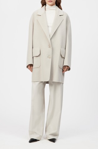 Relaxed fit plašč iz volnene mešanice | DRYKORN | emporium.si