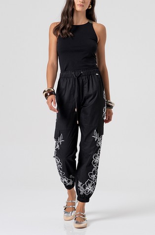 Regular fit hlače iz bombažnega poplina | FRACOMINA | emporium.si