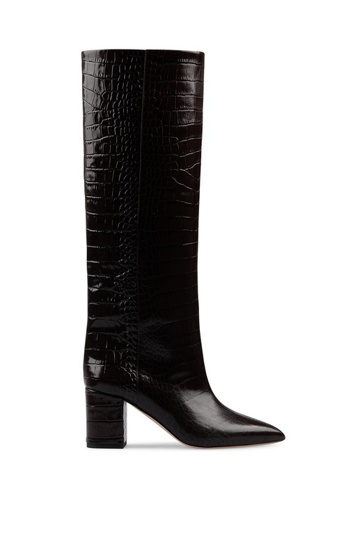 Anja boots in croco-embossed leather | PARIS TEXAS | emporium.si