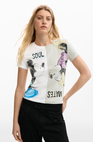 Miki in Mini Miška™ majica s kratkimi rokavi | DESIGUAL | emporium.si