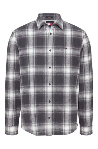 TOMMY JEANS Flannel Check Relaxed Shirt Emporium